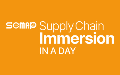 Registration open for first Supply Chain Immersion In A Day – SCMAP
